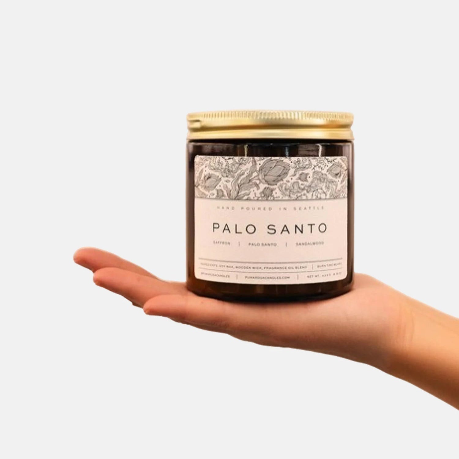 Pumarosa Palo Santo Luxury Candle – Mercer Head Spa